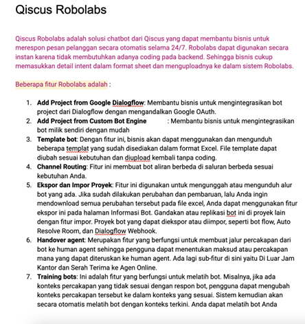 AgentLabs LLM Knowledge Base Best Practice - PDF - Qiscus Help Center